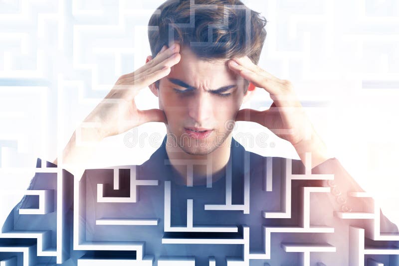 Challenge and Difficulty Concept Stock Photo - Image of attractive ...