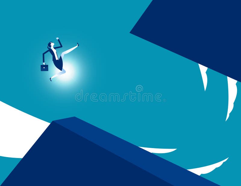 Challenge the Problem. Overcome the Difficultie Stock Vector ...