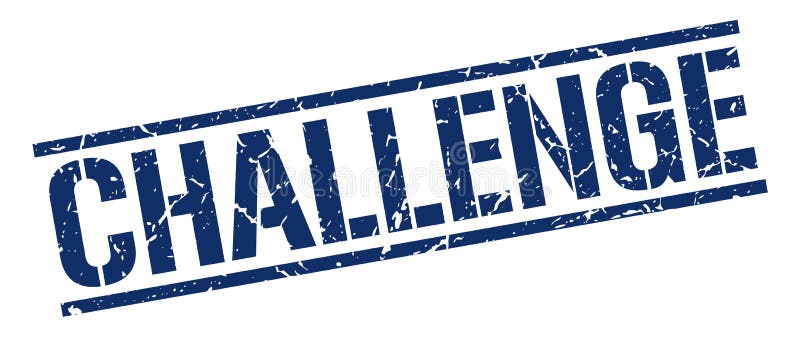 Challenge stamp stock vector. Illustration of stamp - 122012635