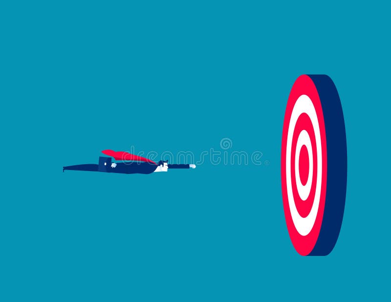 Challenge To Win and Achieve Success Target. Business Vector ...