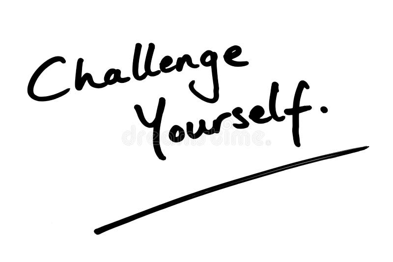 Challenge Yourself Stock Illustrations – 2,997 Challenge Yourself Stock ...
