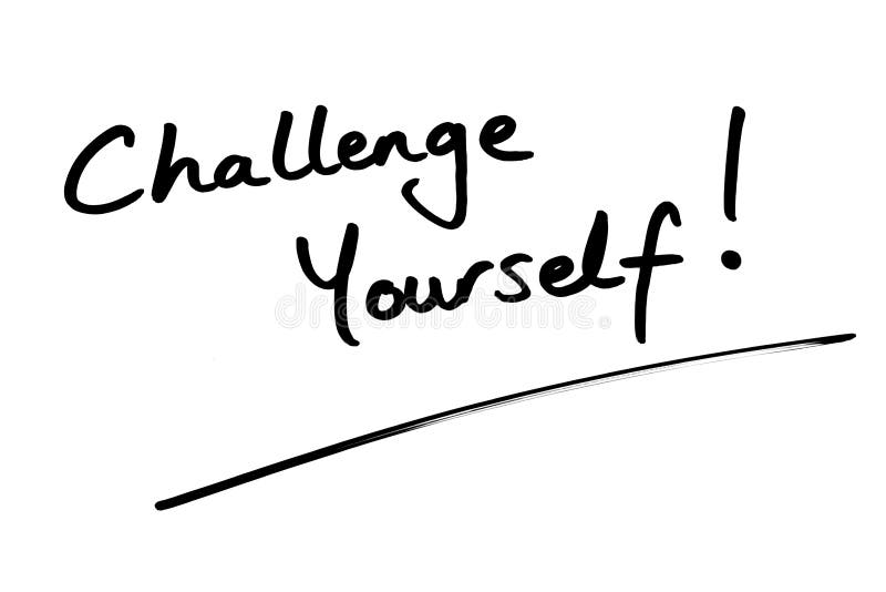Challenge Yourself Stock Illustrations – 2,997 Challenge Yourself Stock ...