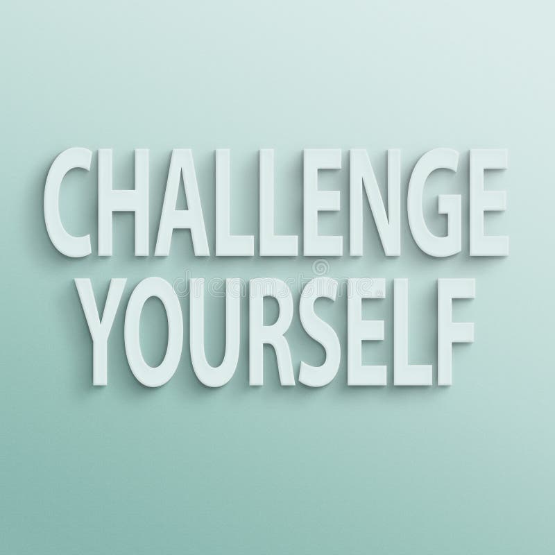 Challenge Yourself Stock Illustrations – 3,562 Challenge Yourself Stock ...