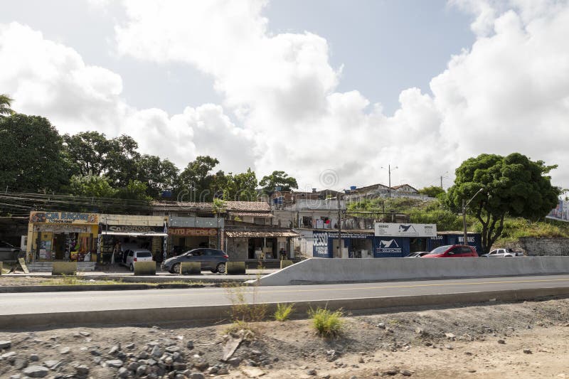 Challenged Urban Area in Recife Brazil Editorial Stock Photo - Image of ...