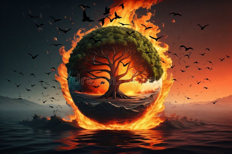 Challenges of Climate Change and the Resilience of Nature. a Fiery ...