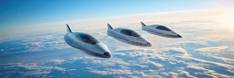Challenges and Innovations in Space Plane Technology for Future Travel Stock Photo - Image of ...