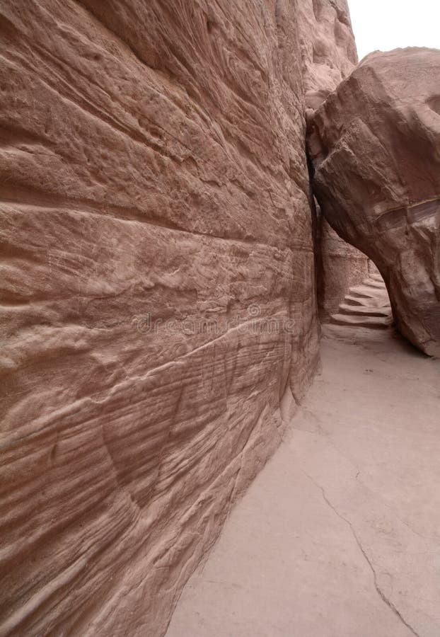 A Challenging Path â€“ Risk and Promises Stock Photo - Image of ...