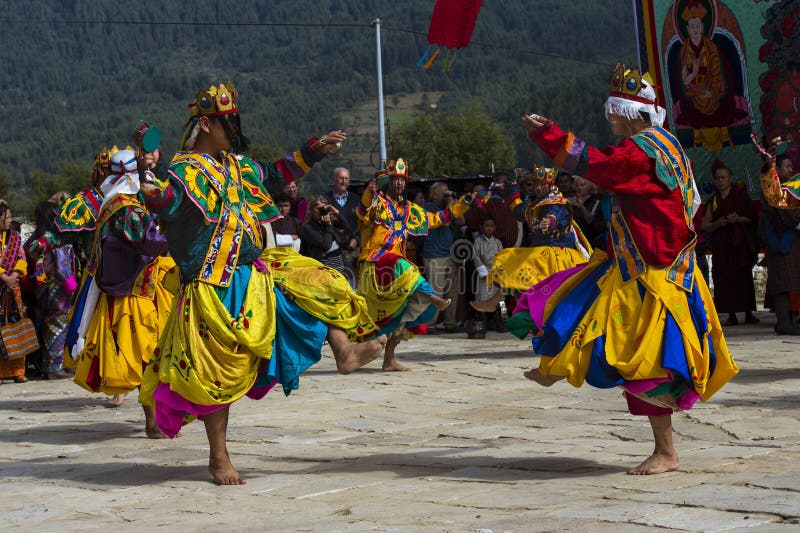 Cham Dance In Lamayuru Gompa In Ladakh, North India Editorial Stock ...
