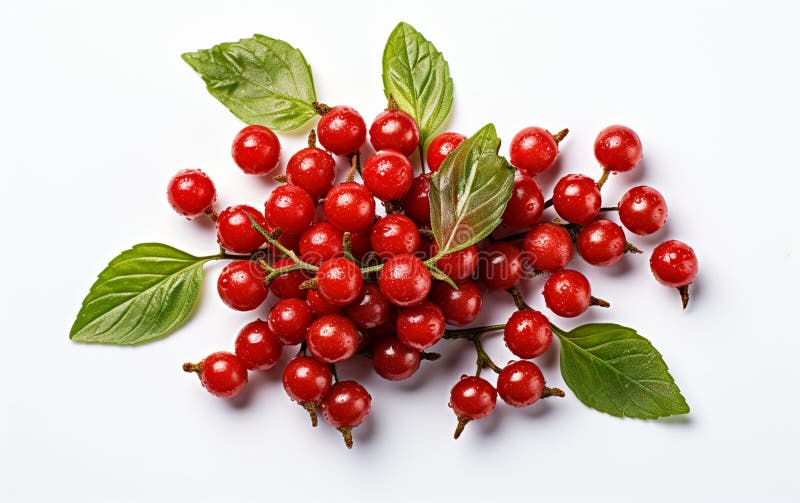 Cham Cham Delicacy Set Against a White Background -Generative Ai Stock ...