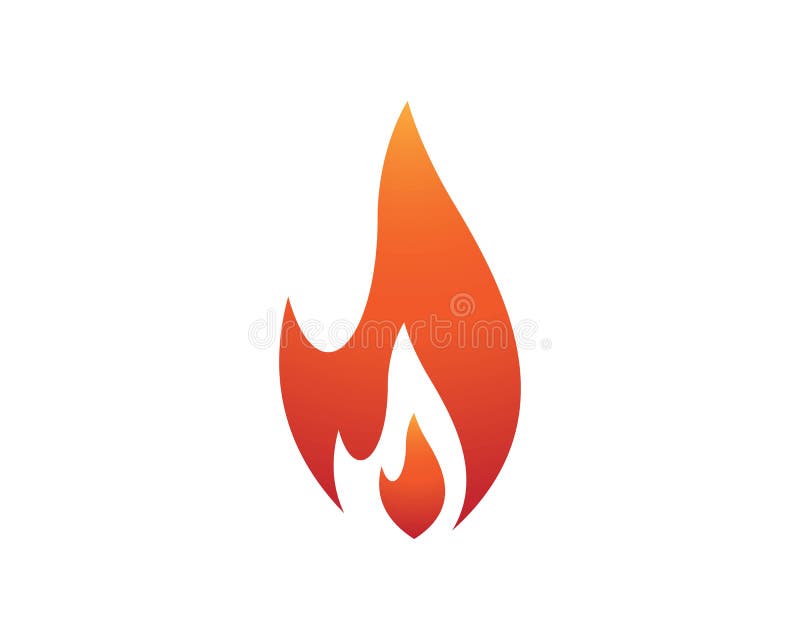 Chama Logo Template Do Fogo Ilustração do Vetor - Ilustração de arte ...