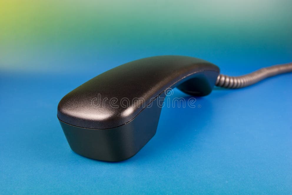 Chamando o imagem de stock. Imagem de desconectado, monofone - 11210957