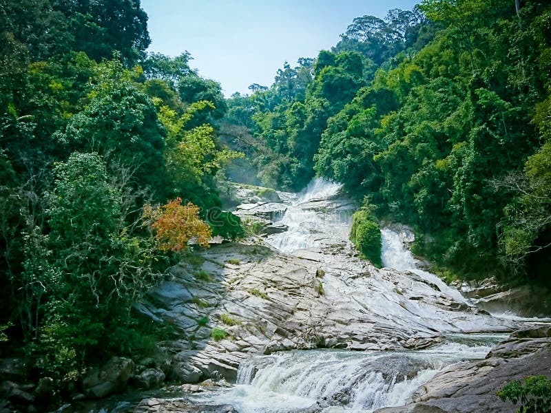 Chamang Waterfalls stock image. Image of nature, world - 174269087