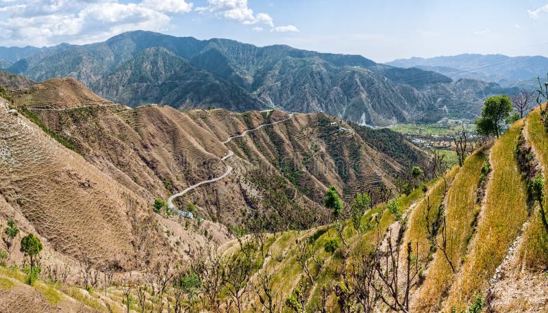 Chamba District Himachal Pradesh India Stock Photo - Image of landscape ...