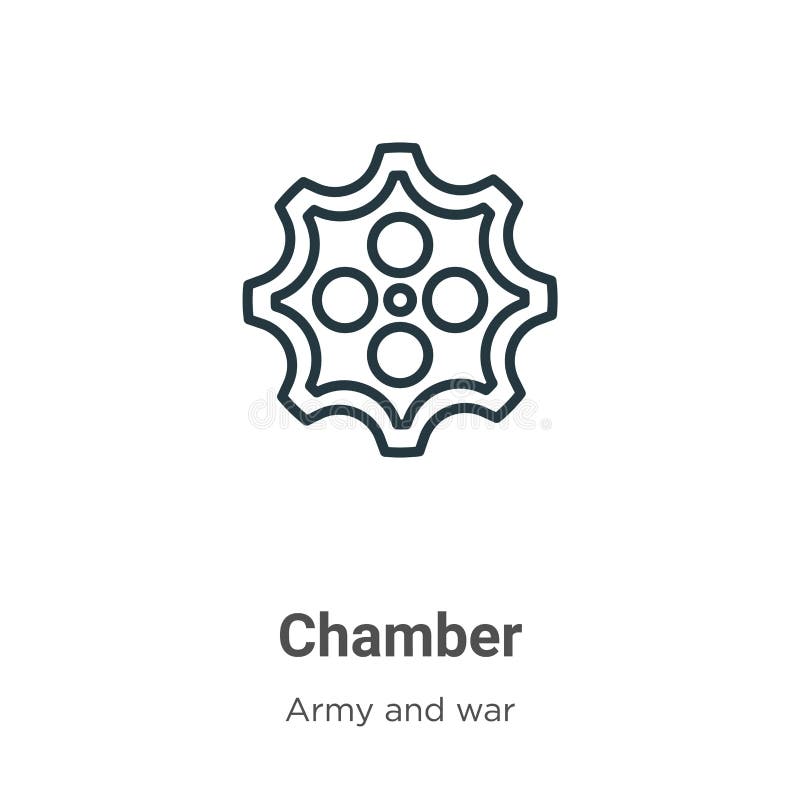 Chamber Vector Icon on White Background. Flat Vector Chamber Icon ...
