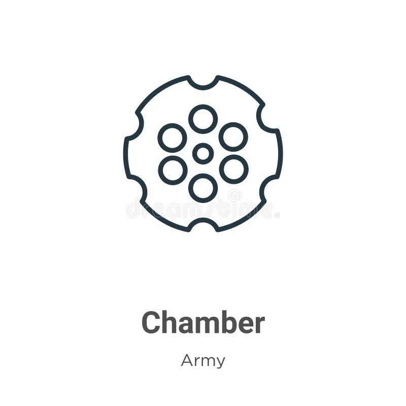 Chamber Vector Icon on White Background. Flat Vector Chamber Icon ...