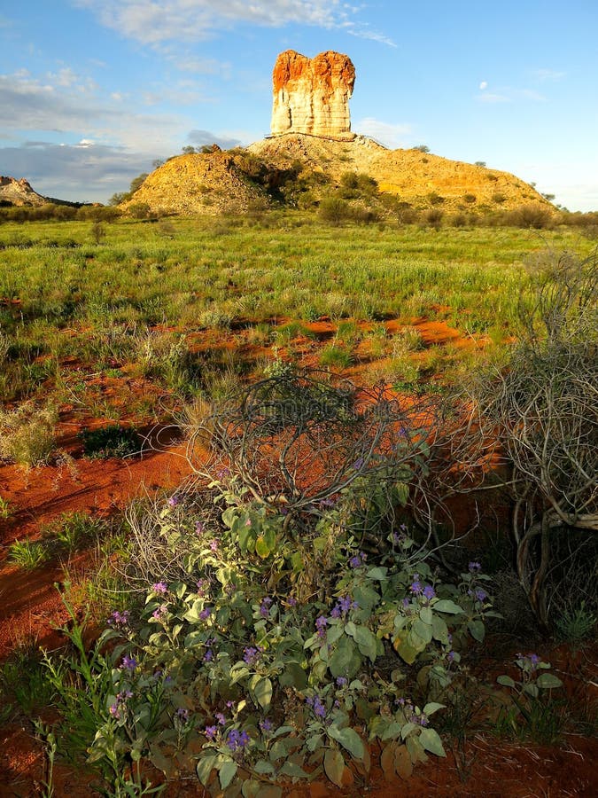 Chambers Pillar, Northern Territory, Australia Stock Image - Image of ...