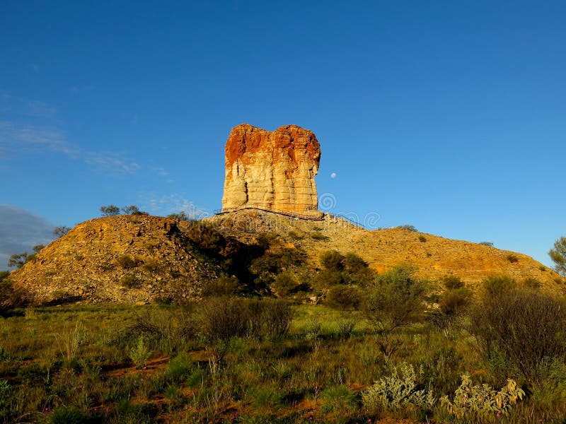 Chambers Pillar, Northern Territory, Australia Stock Photo - Image of ...