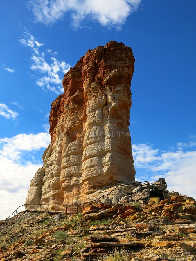 Chambers Pillar, Northern Territory, Australia Stock Image - Image of ...