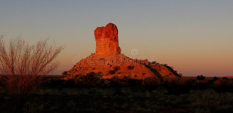 Chambers Pillar, Northern Territory, Australia Stock Photo - Image of ...
