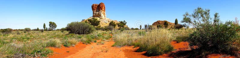 Chambers Pillar, Northern Territory, Australia Stock Photo - Image of ...