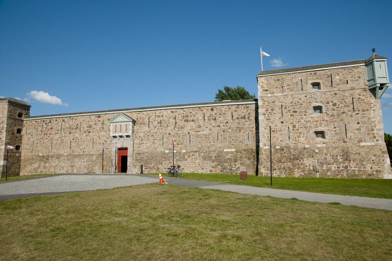 Chambly Fort - Quebec - Canada Editorial Stock Photo - Image of ...
