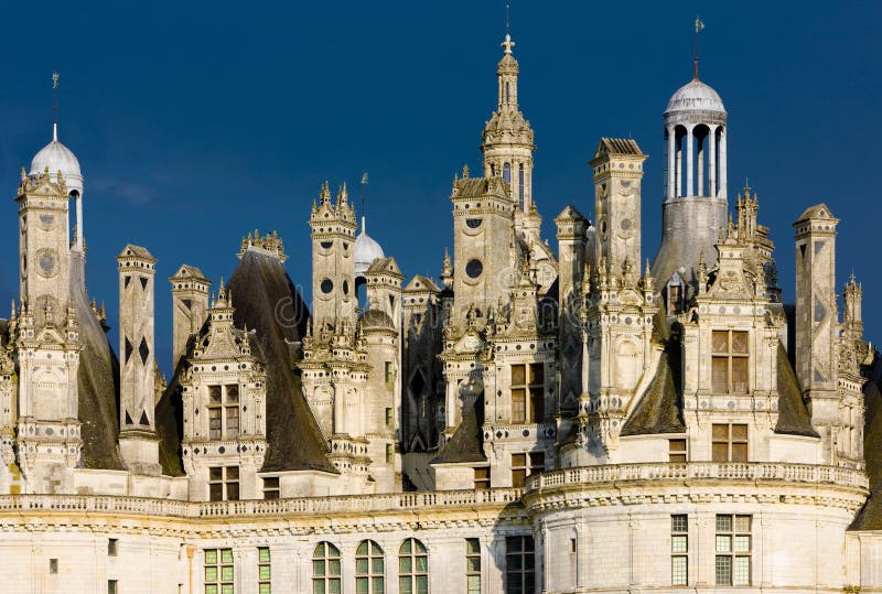 Chambord Castle stock photo. Image of heritage, western - 15642734