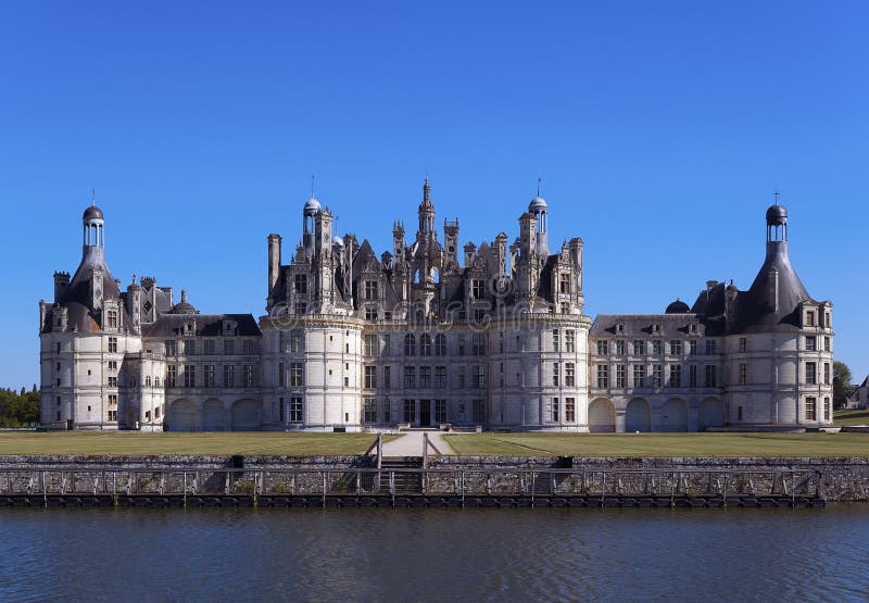 Chambord castle stock image. Image of royal, architecture - 7196229