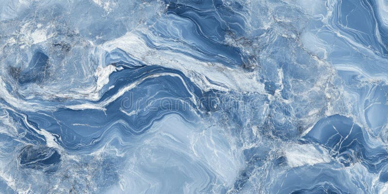 Chambray Blue Marble Abstract Background Fluid Swirling Patterns Navy ...