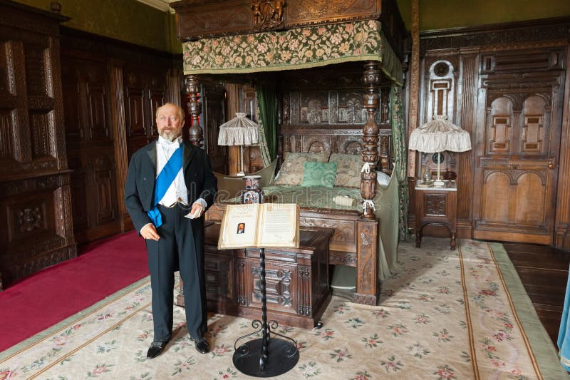 Chambre à coucher royale photographie éditorial. Image du architecture ...