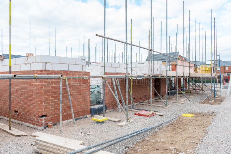 Construction de Chambre photo stock. Image du zone, boîtier - 92145468