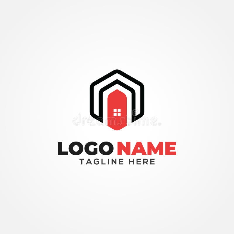 Chambre Logo Design Template Illustration de Vecteur - Illustration du ...