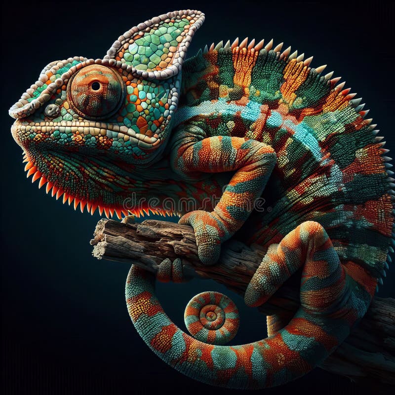 Chameleon Camo a Versatile Shifting Font with Changing Colors an Stock ...