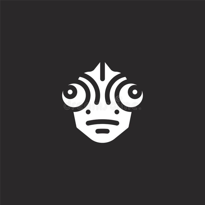 Chameleon Icon. Filled Chameleon Icon for Website Design and Mobile ...