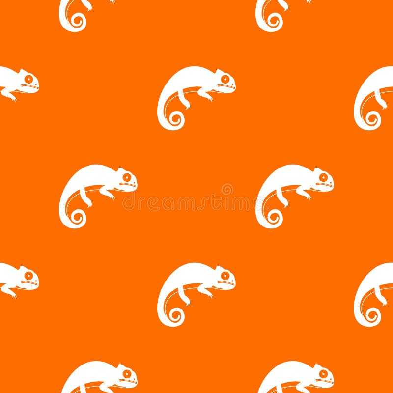 Chameleon pattern seamless stock vector. Illustration of lizard - 98076118