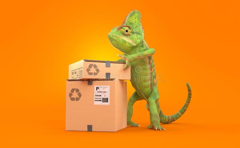 Chameleon Box Stock Illustrations – 99 Chameleon Box Stock ...