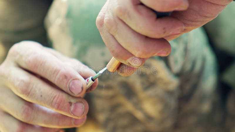 Chamfering of Copper Pipe. Process of Removing Pointed Edge at End of ...