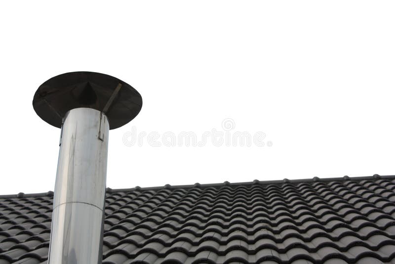 Chaminé imagem de stock. Imagem de arquitetura, telhado - 26543927