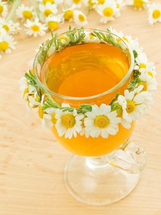 Chamomile tea stock image. Image of macro, natural, leaf - 14776209