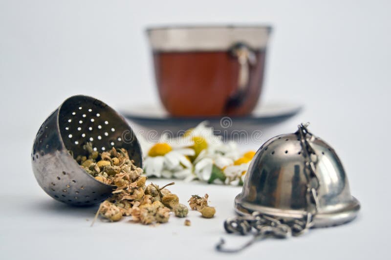 Chamomile tea stock image. Image of infusion, alternative - 10096245