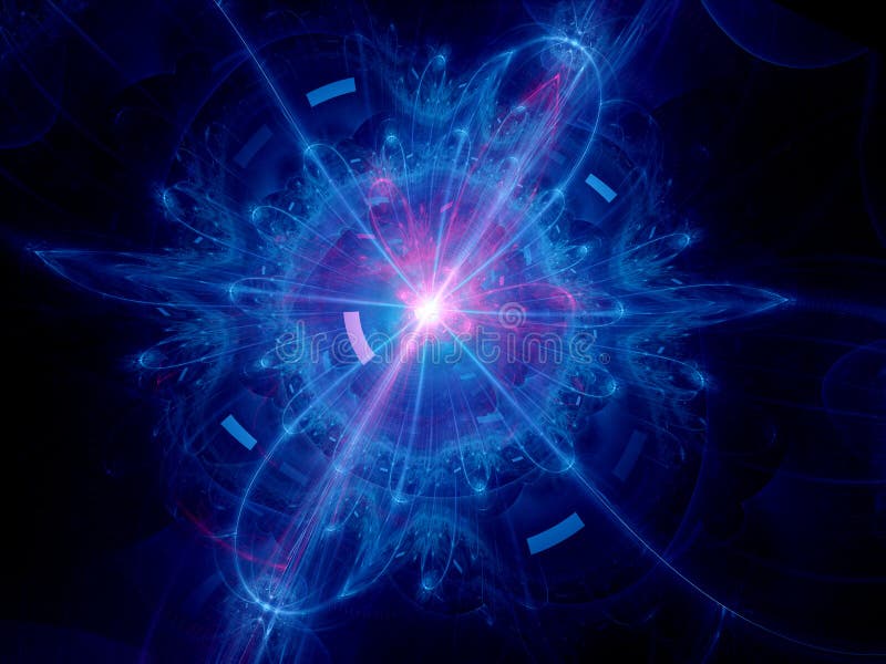 Champ électromagnétique illustration stock. Illustration du fond - 41116830