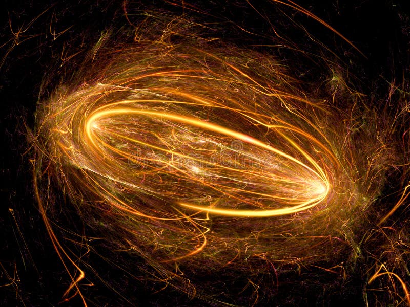 Champ électromagnétique illustration stock. Illustration du fond - 41116830