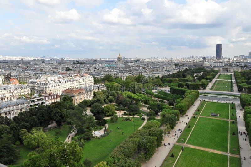 Champ de Mars stock image. Image of horizontal, outdoor - 14503147
