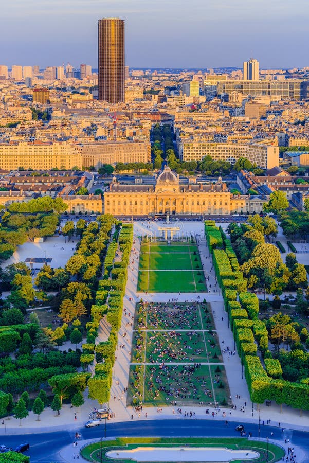 Champ De Mars, Paris, France Stock Photo - Image of eiffel, city: 67406220