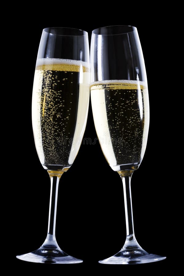 Pair Of Champagne Flutes - Free Photo from StockFreeImages