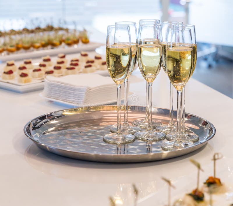 Champagne stock photo. Image of cham, buffet, cafe, fresh - 41104052