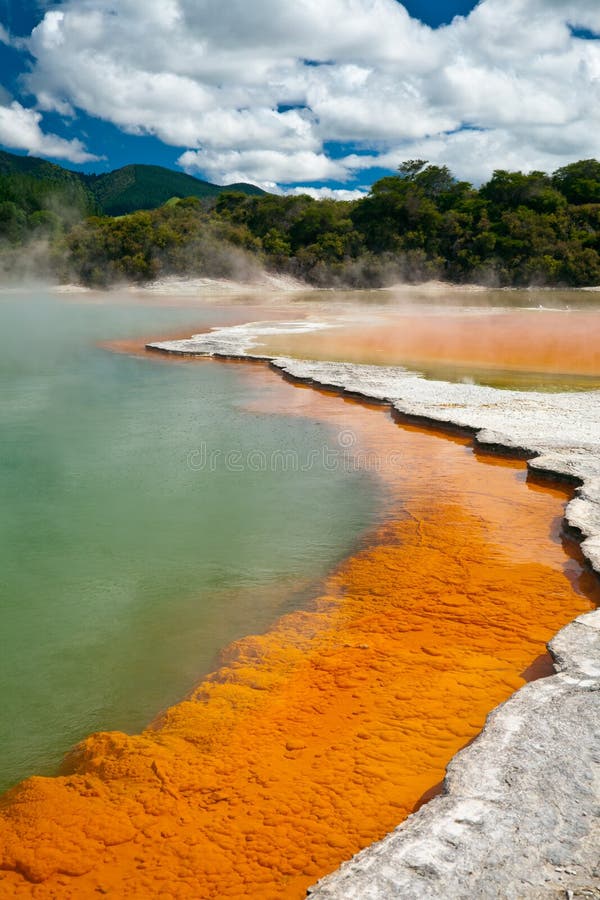 Champagne Pool stock image. Image of smoke, summer, nature - 18645631