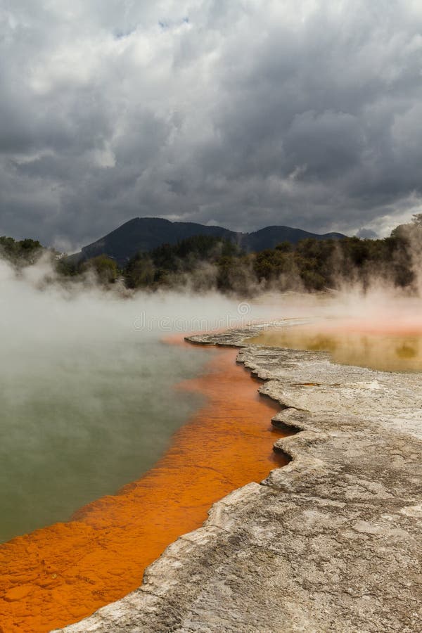 Champagne Pool stock image. Image of acid, pools, sulphur - 101967477