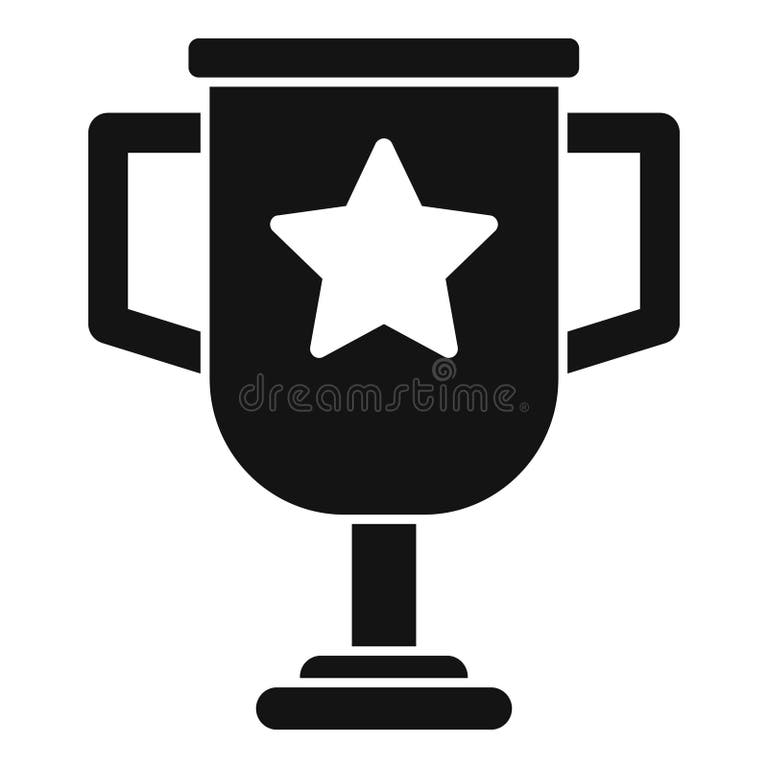 Champion Cup Icon Simple Vector. Core Value Stock Vector - Illustration ...