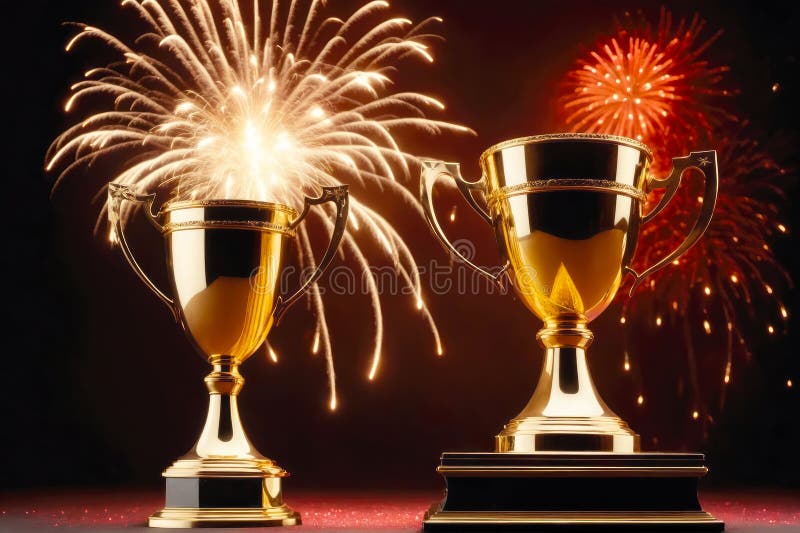Trophy Fireworks Stock Illustrations – 345 Trophy Fireworks Stock ...
