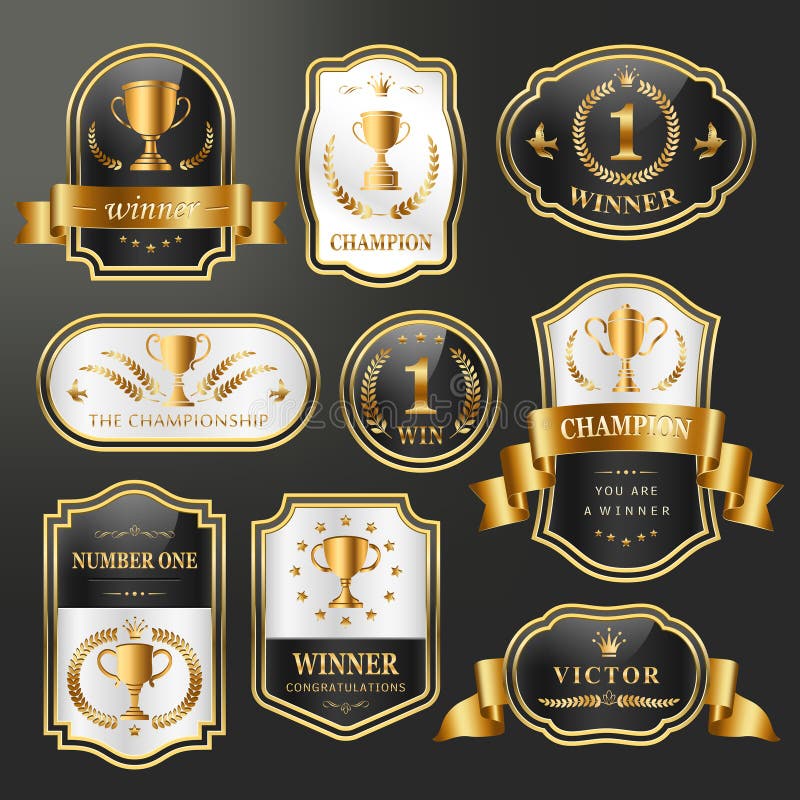 Champion Labels Stock Illustrations – 2,952 Champion Labels Stock ...